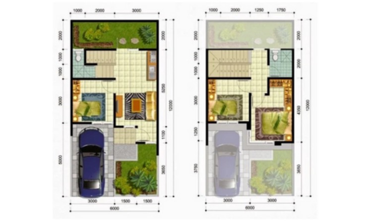 Inspirasi Desain Rumah 6x12 dengan Fasad Bangunan Inspiratif - SISIPIL.COM